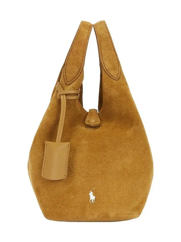Polo Ralph Lauren Suede Crossbody - Caramel