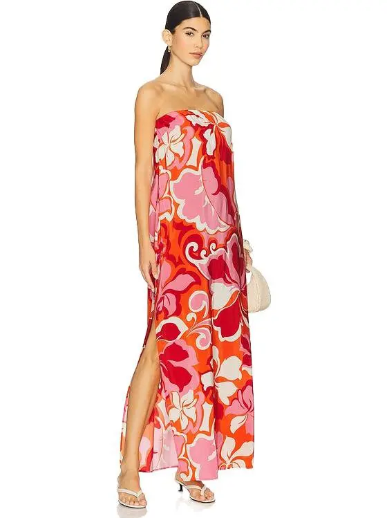 Yumi Kim Domino Dress - Waikiki Red