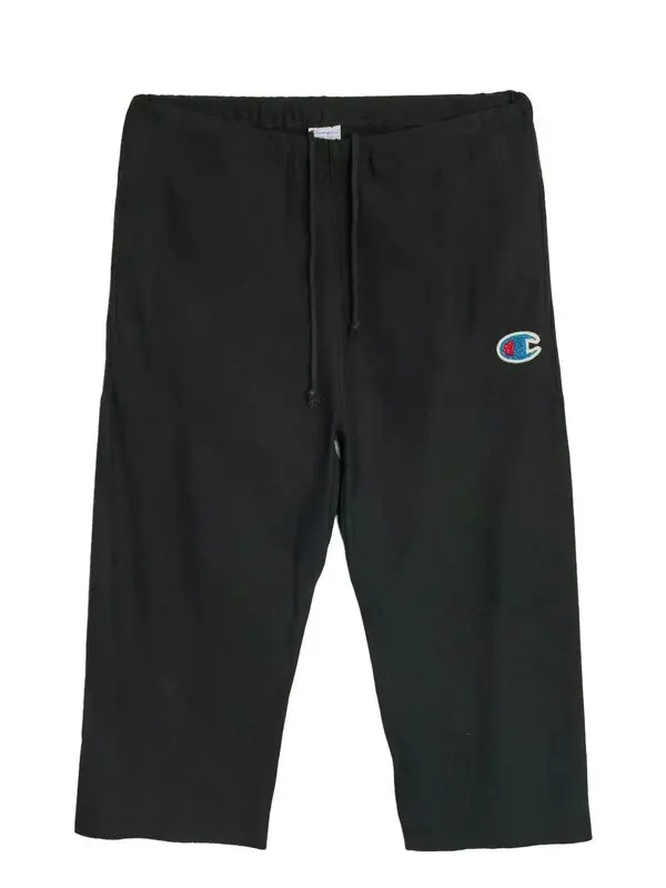 UNDERCOVERISM X Champion Cropped Track Pants - Black