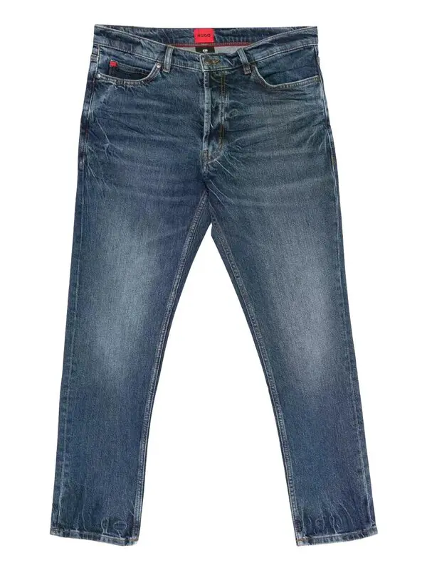 Hugo Straight-leg Jeans - Blue