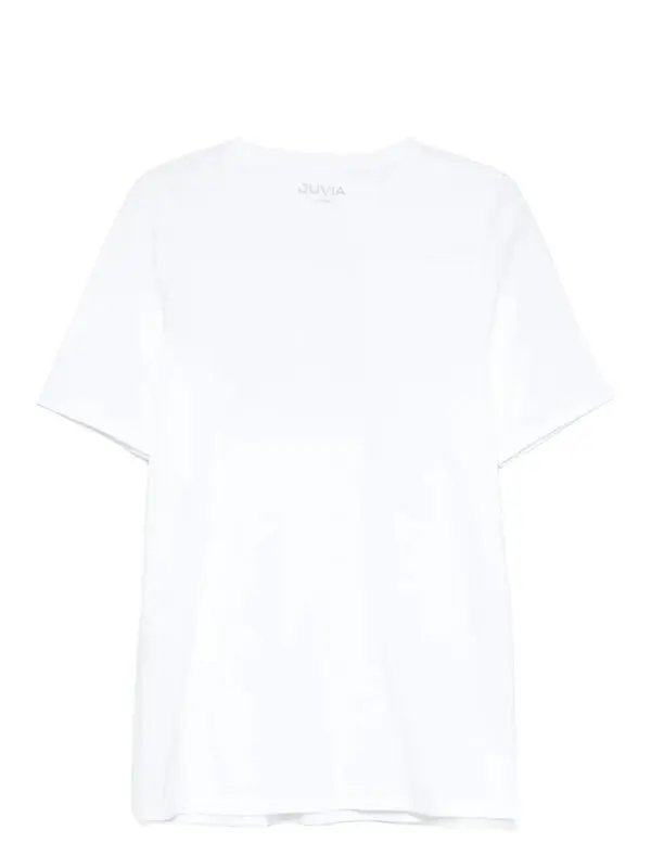 JUVIA Cotton T-shirt - White