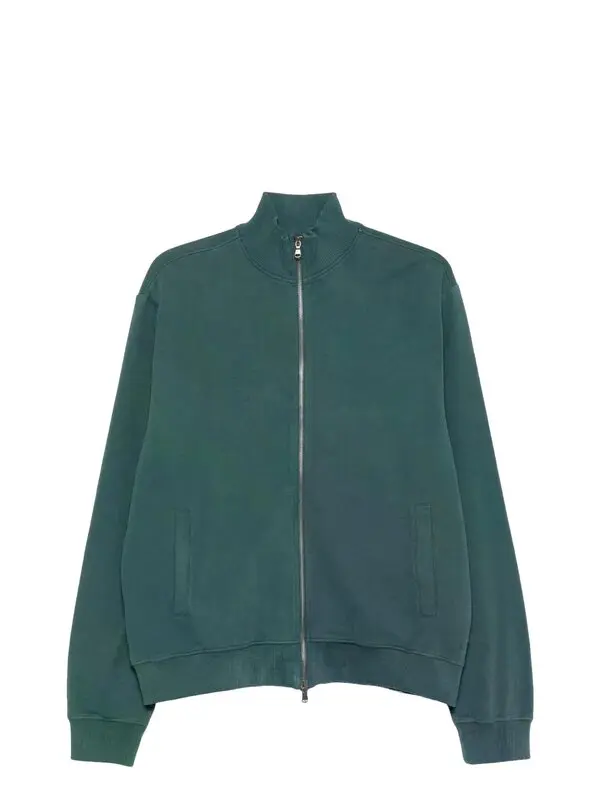 JUVIA Zip-up Sweatshirt - Green