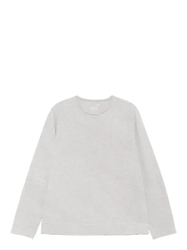 JUVIA Crew-neck Long Sleeve T-shirt - Grey