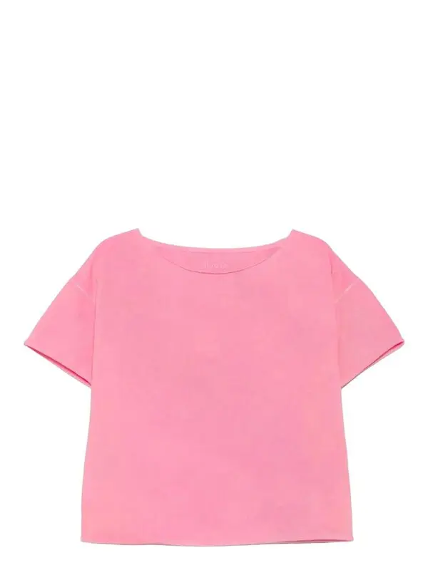 JUVIA Cotton-blend T-shirt - Pink