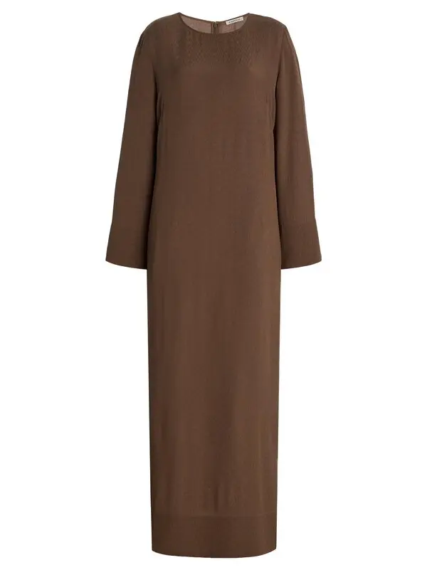 BY MALENE BIRGER Kallas Jacquard Maxi Dress - Brown