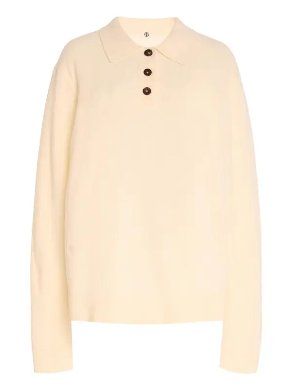 THE GARMENT Oversized Wool-cashmere Sweater - Ivory