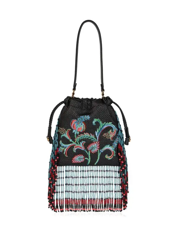Etro Mini Embroidered Pouch - Print