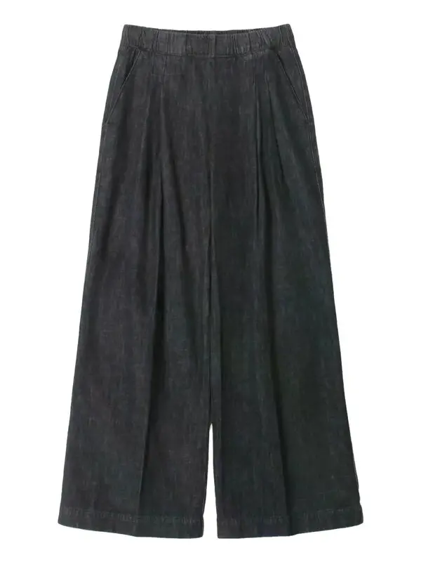JAMES PERSE Pleated Jeans - Black