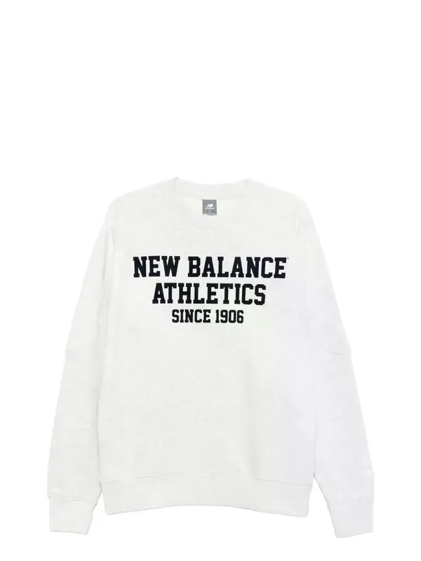 NEW BALANCE Logo-print Sweatshirt - Grey