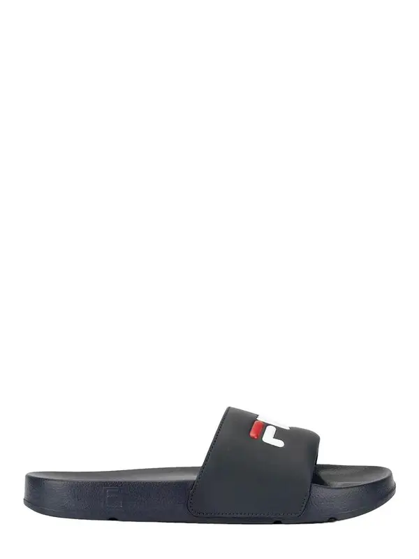 FILA Logo Pool Slides - Blue