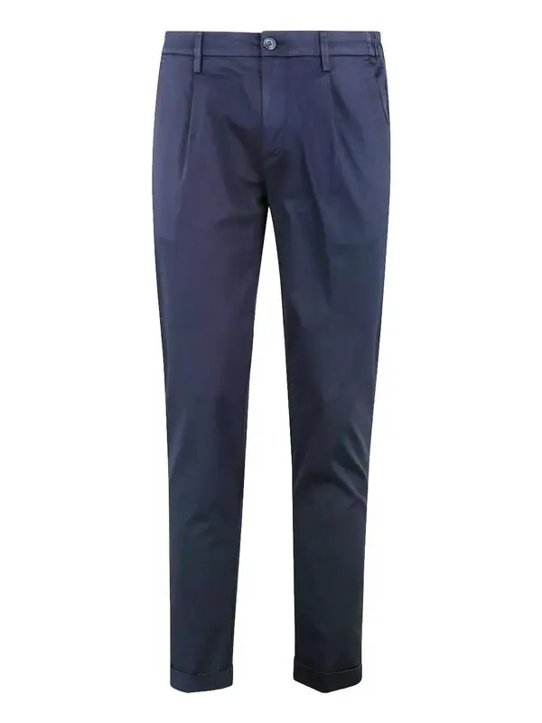 RE-HASH Cotton Chinos - Blue
