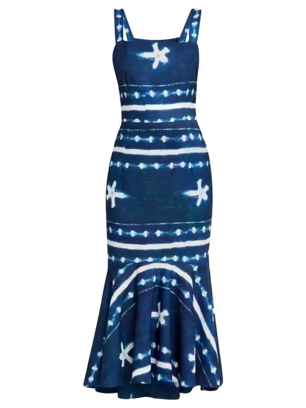 JBQ Natasha Midi Dress - Blue