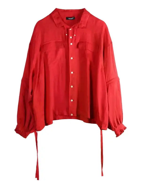 UNDERCOVERISM Linen Shirt - Red