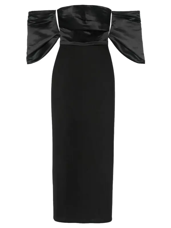 AAVVA Off-shoulder Gown - Black