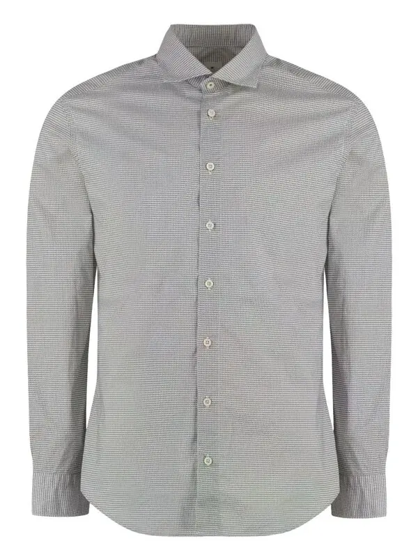 BASTONCINO Cotton Shirt - Grey