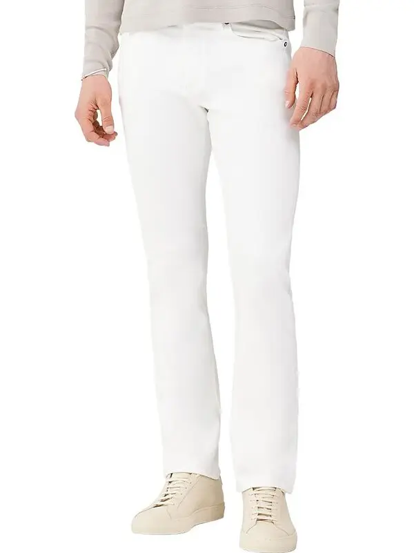 DL1961 Russell Slim Straight Fit Jeans - Whiteout
