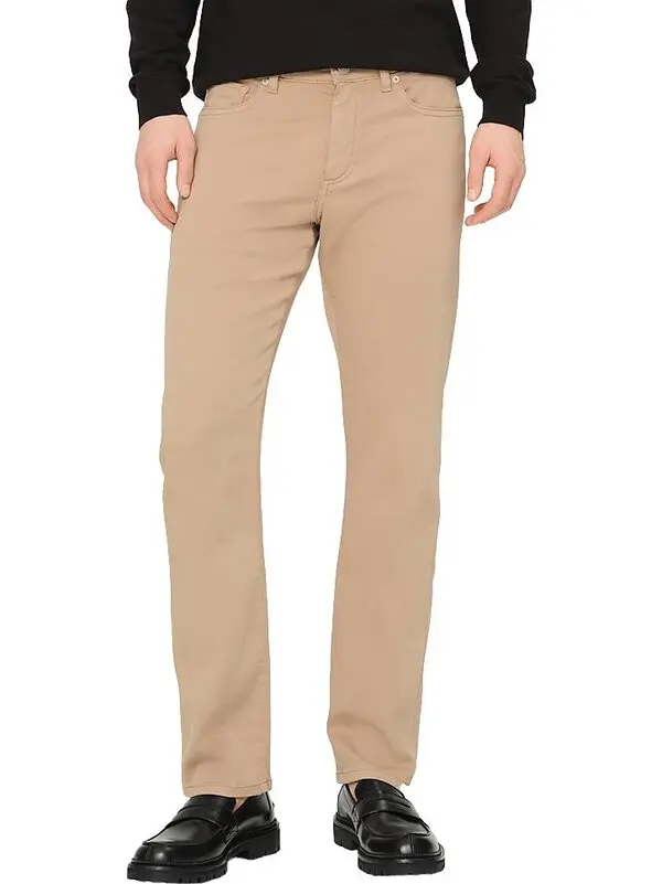 DL1961 Russell Slim Straight Fit Knit Jeans - Sand Stone
