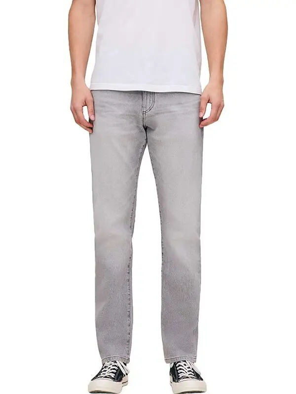 DL1961 Russell Slim Straight Jeans - Light Smoke