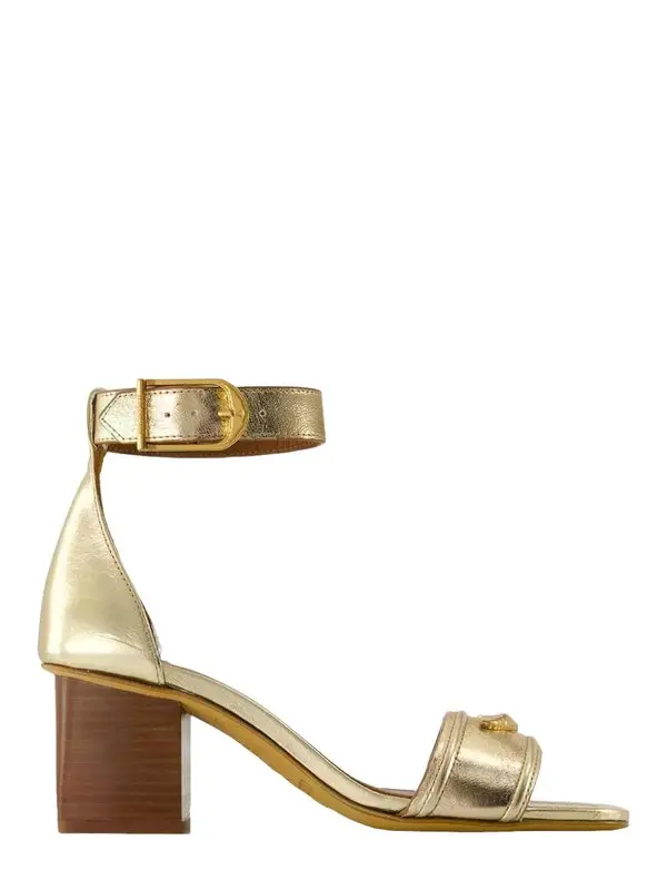 Zadig&Voltaire 57mm Caprese Leather Sandals - Gold