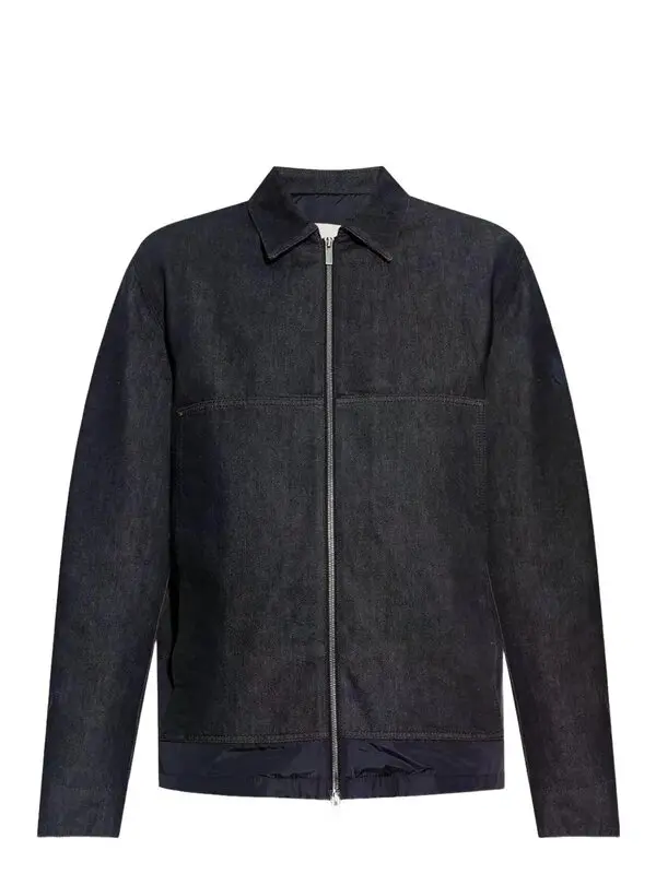 Moncler Zip-up Bomber Jacket - Blue