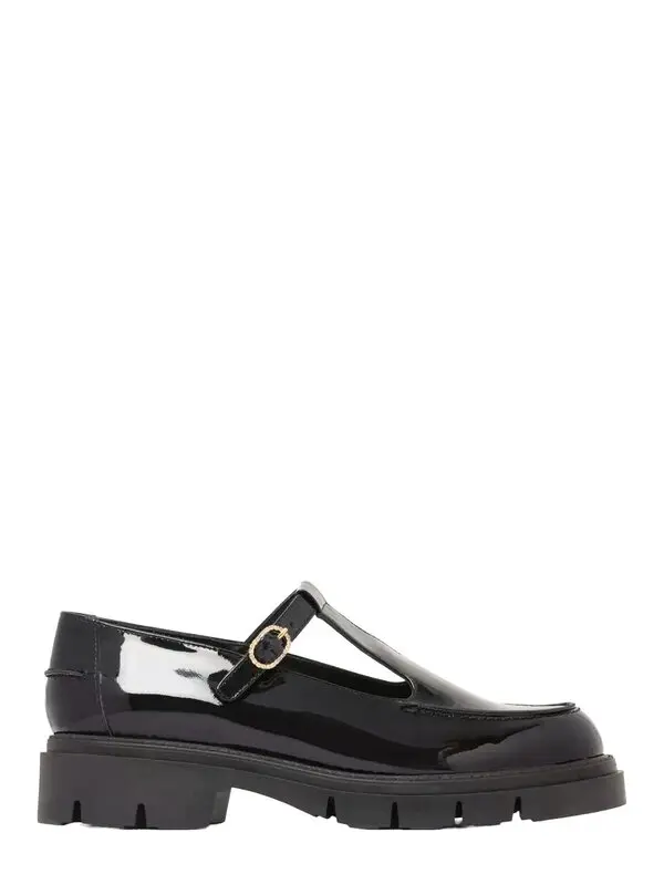 AMATO DANIELE Leather Ballet Flats - Black