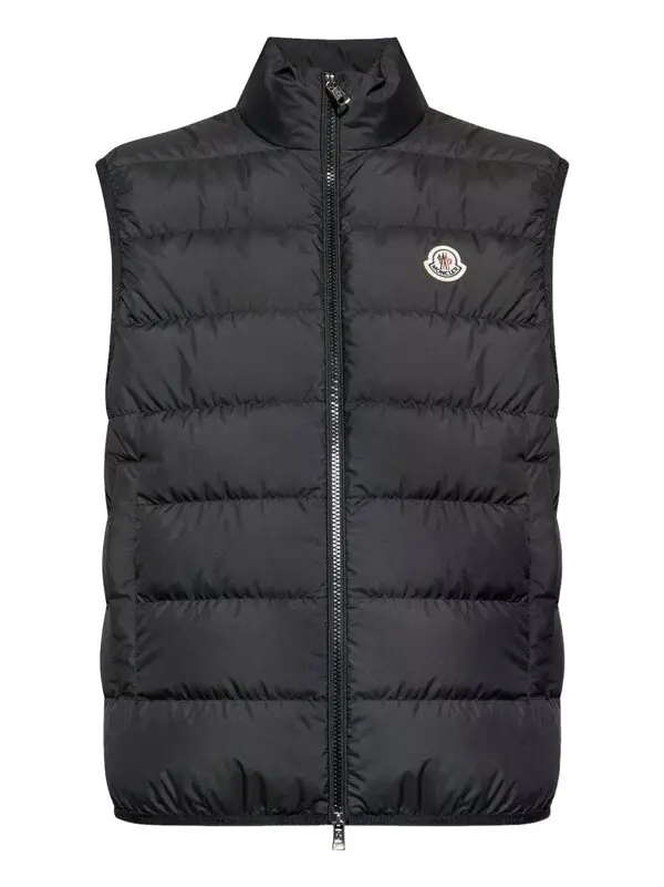 Moncler Contrin Down Vest - Black