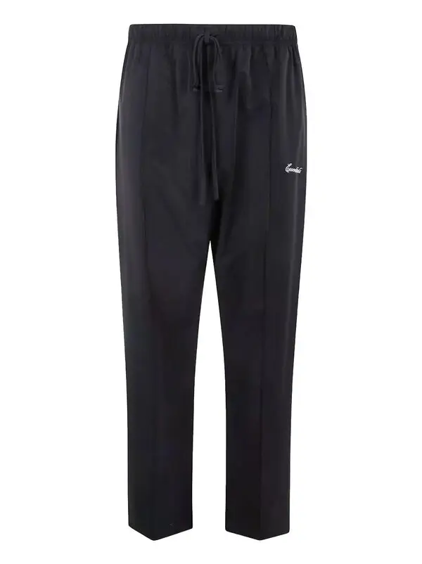 Fear Of God Logo-embroidered Track Pants - Black