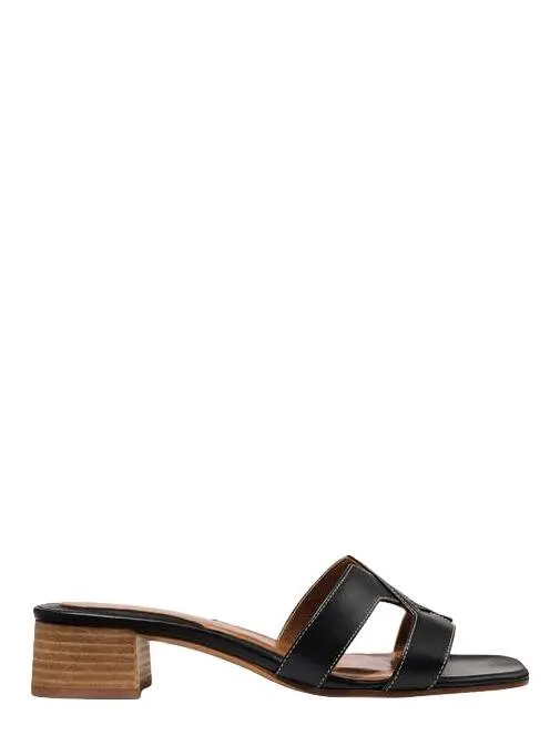 MARGAUX LONNBERG The Mx Sandal - Black Calf