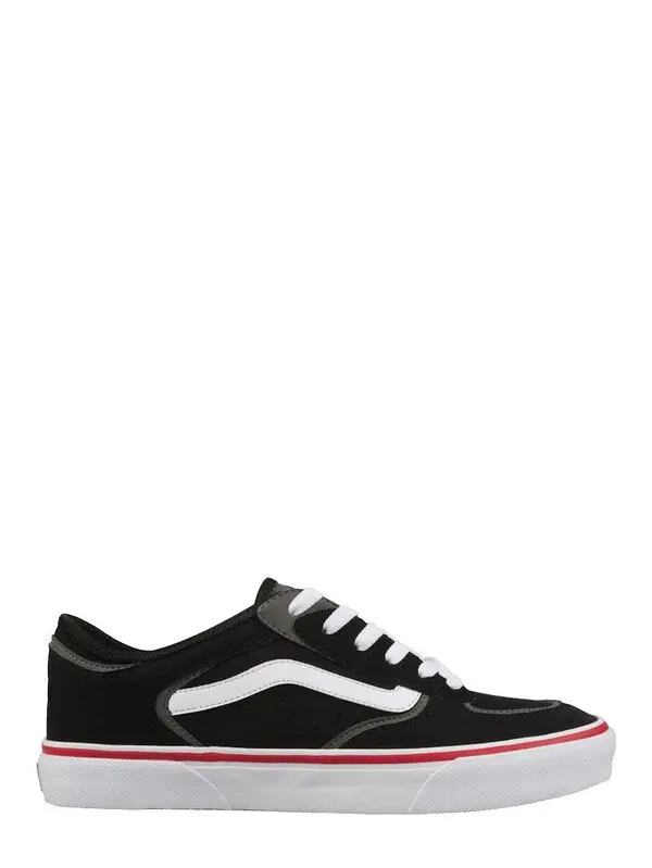 VANS Rowley Classic Sneakers - Black/white/red