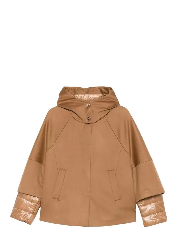 Herno Panelled Design Jacket - Brown