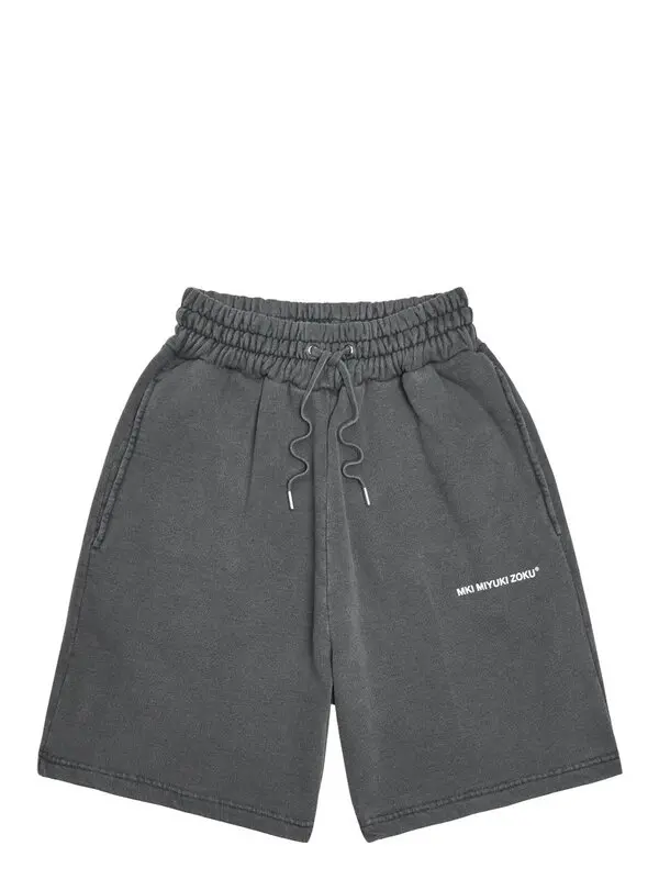 MKI MIYUKI ZOKU Cotton-blend Shorts - Black