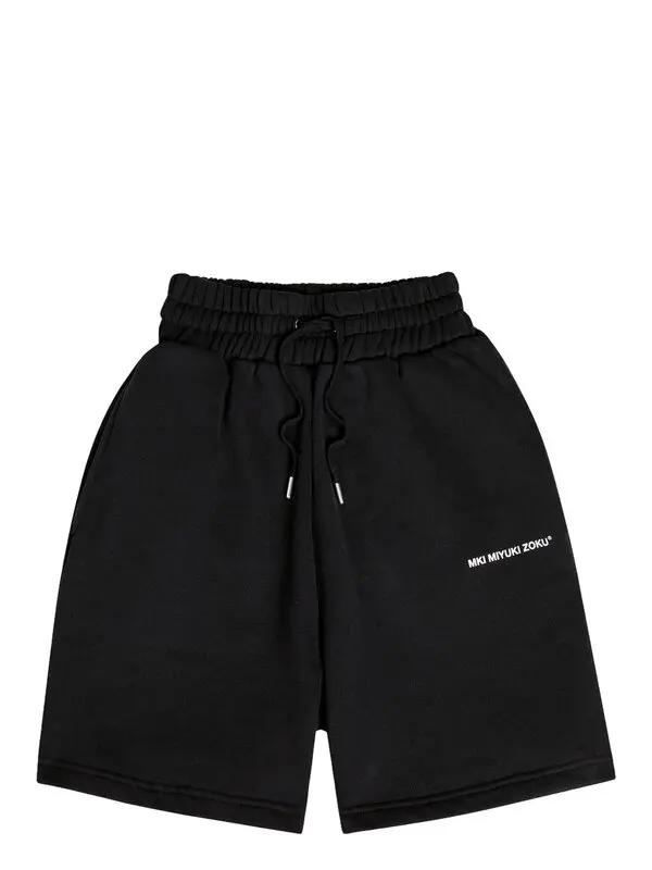 MKI MIYUKI ZOKU Cotton-blend Shorts - Black