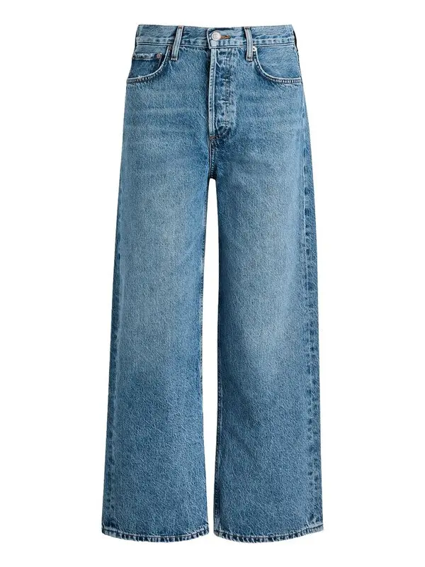 AGOLDE Ren Wide-leg Jeans - Blue
