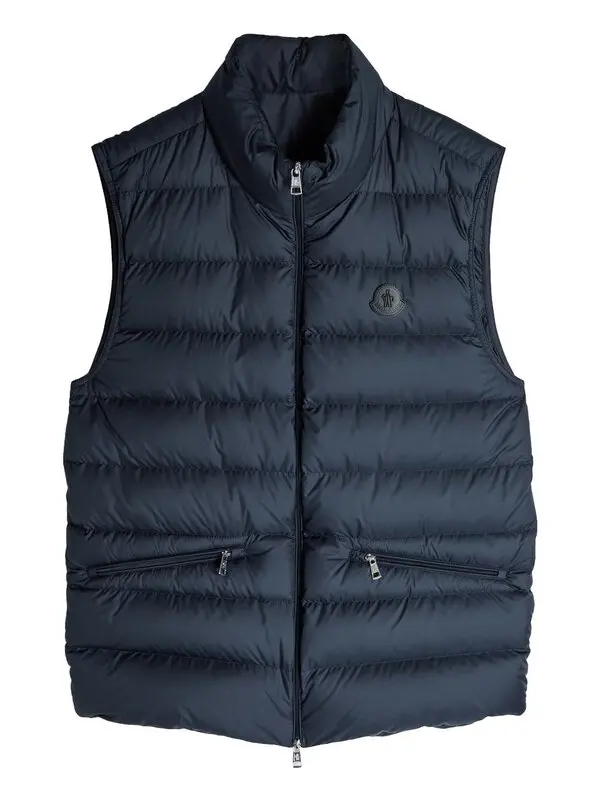 Moncler Lechtal Quilted Shell Gilet - Navy