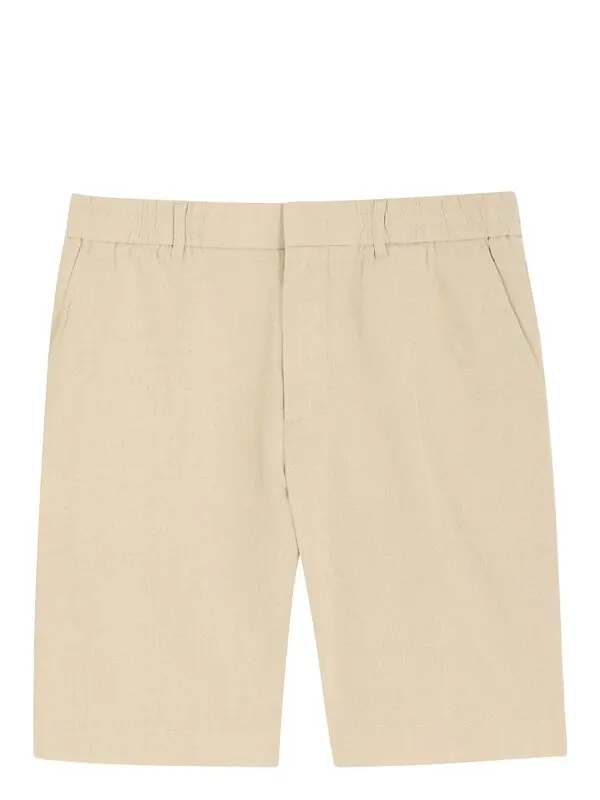 Nn07 Billie Linen Blend Shorts - Beige