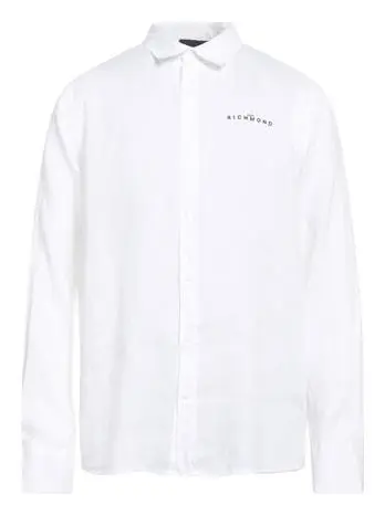 John Richmond Shirt Size Linen - White
