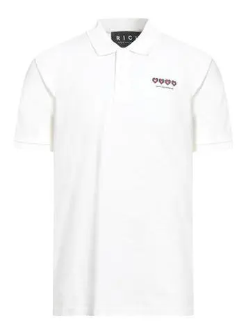 John Richmond Polo Shirt Size Cotton - Off White