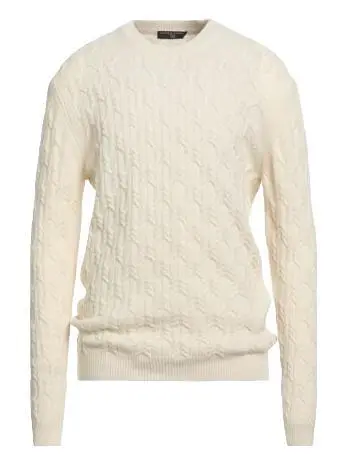 DANIELE FIESOLI Sweater In Merino Wool And Cashmere - White