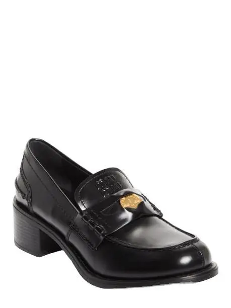 Miu Miu Penny Loafer - Nero