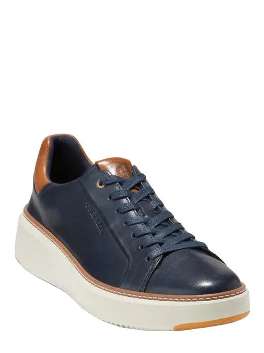 Cole Haan Grandpro Topspin Sneaker - Navy Blazer Lthr/ch British Tan/ivory