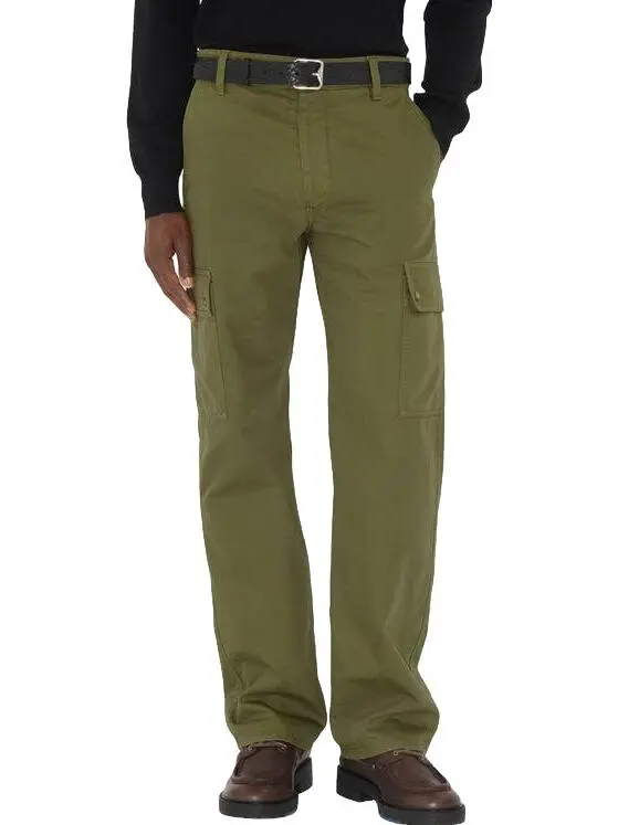 Burberry Gabardine Cargo Trousers - Wreath
