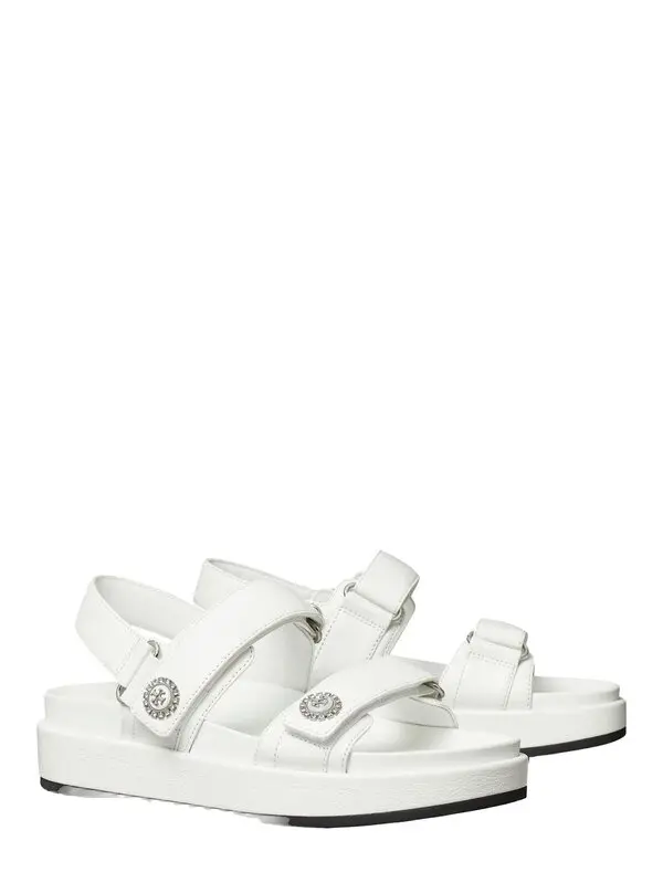 Tory Burch Kira Sport Sandal - Cloud / Silver