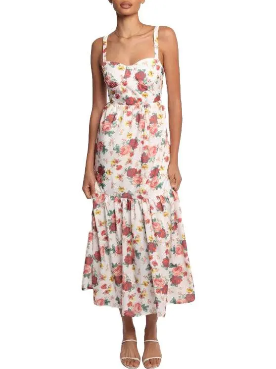 PETAL & PUP Fit & Flare Maxi Dress - Floral