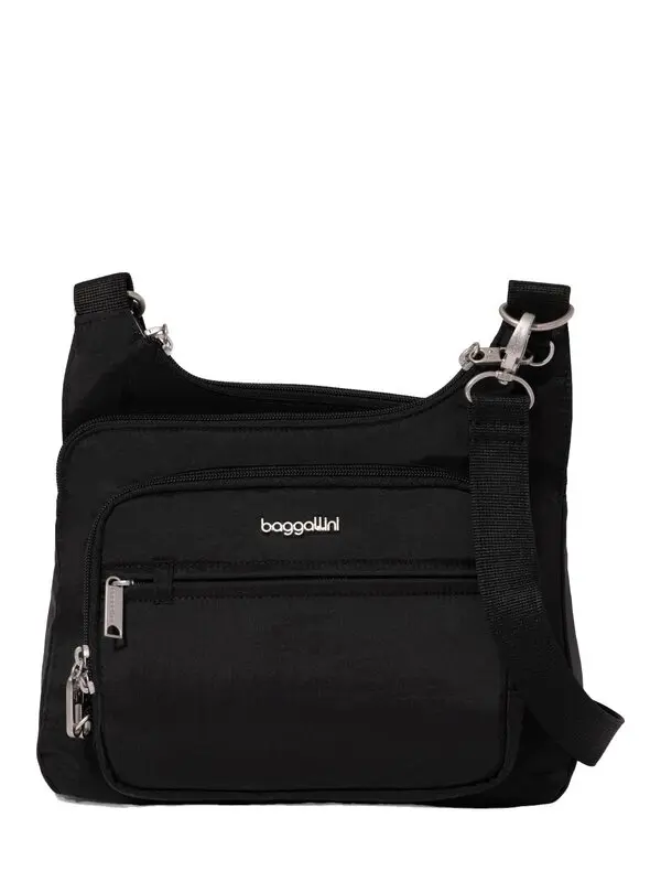 BAGGALLINI Securtex Anti-theft Crossbody Bag - Black