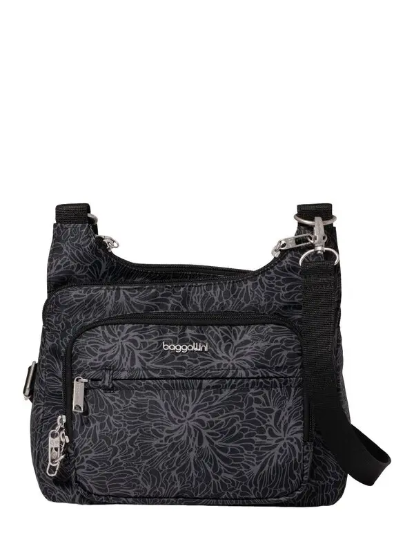 BAGGALLINI Securtex Anti-theft Crossbody Bag - Midnight Blossom