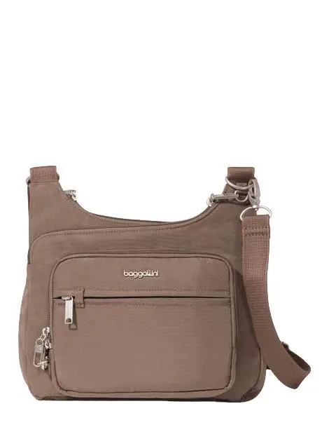 BAGGALLINI Securtex Anti-theft Crossover Crossbody Bag - Portobello
