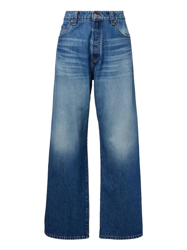 Khaite Winslow Wide-leg Jeans - Blue