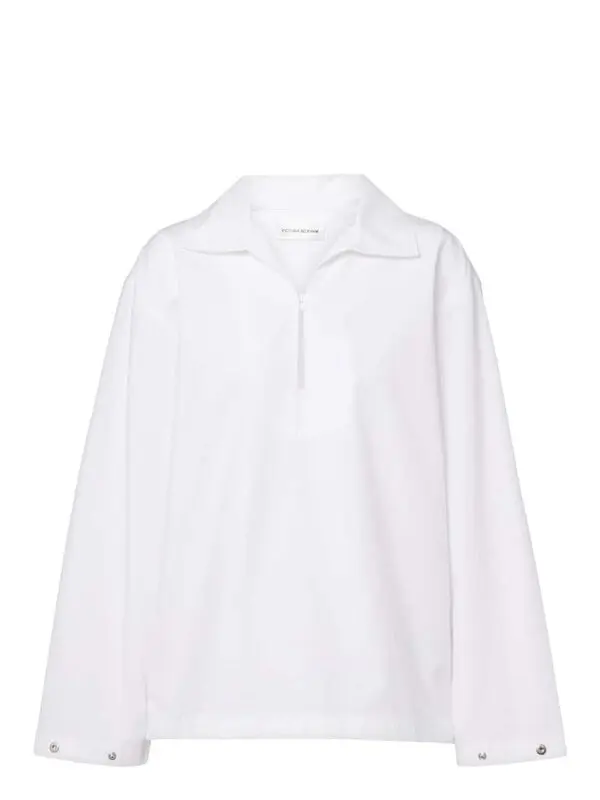Victoria Beckham Denim Top - White