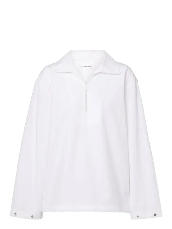Victoria Beckham Denim Top - White
