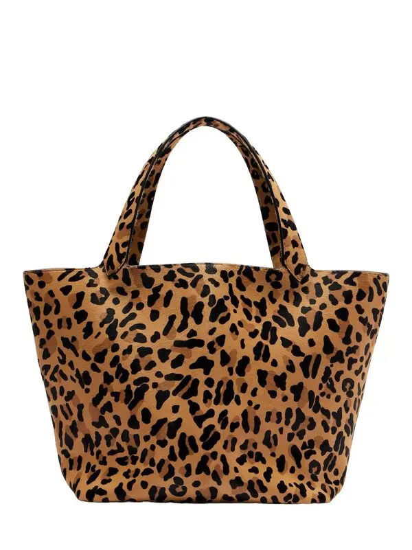 Alaïa Large Calf Hair Tote Bag - Multicoloured